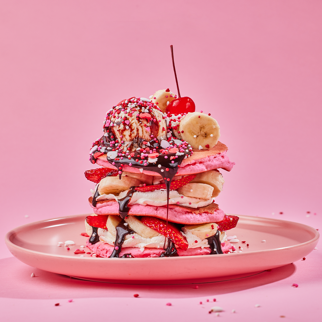 BANANA SPLIT PANCAKES – Keik Bakeshop